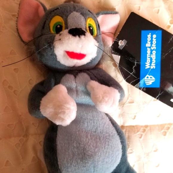 Warner Bros. | Toys | Vintage Tom Plush From Tom And Jerry | Poshmark